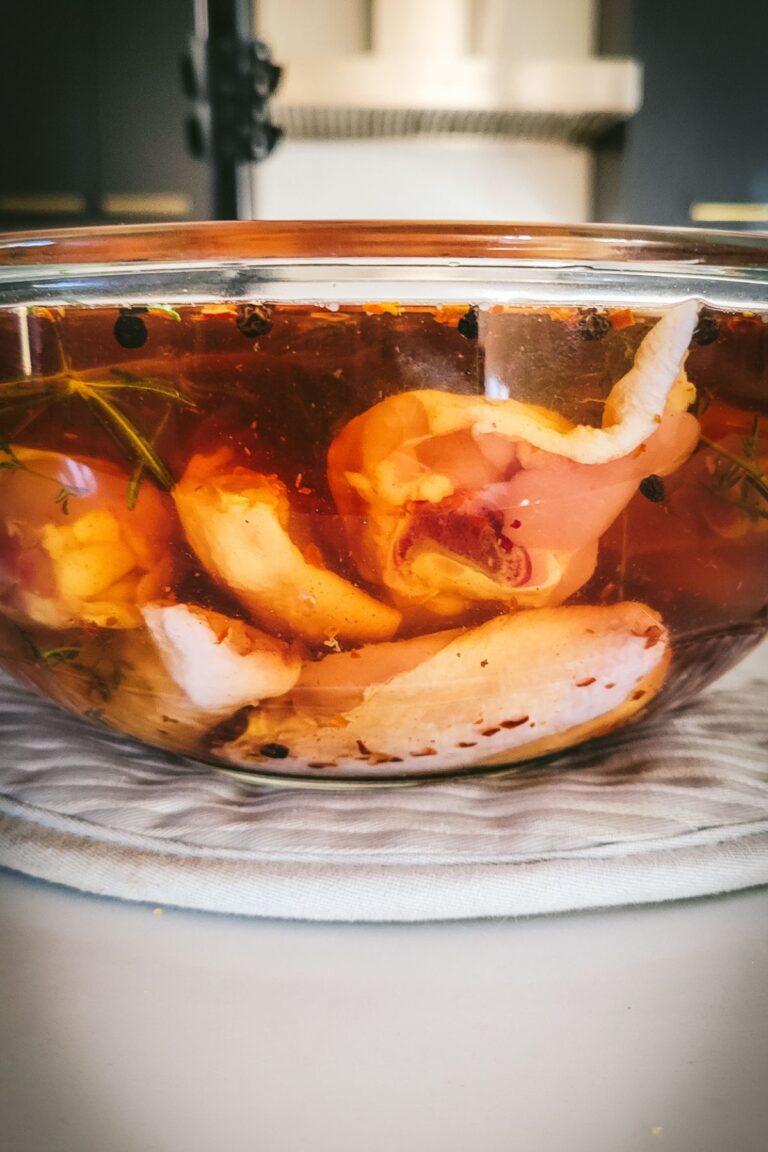 Simple and Flavorful Chicken Wing Brine - The Gourmet Bon Vivant