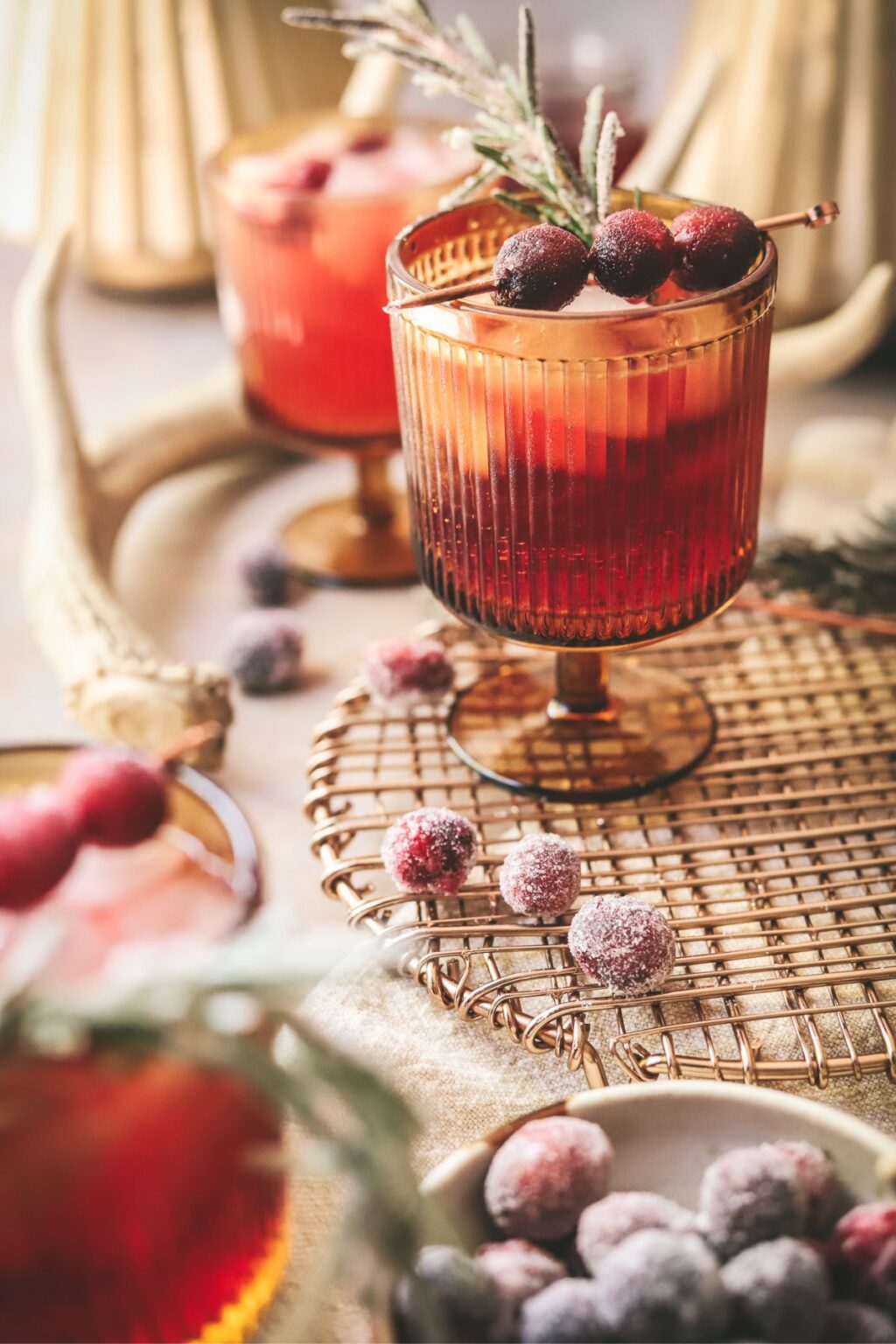 Cranberry Moscow Mule - The Gourmet Bon Vivant