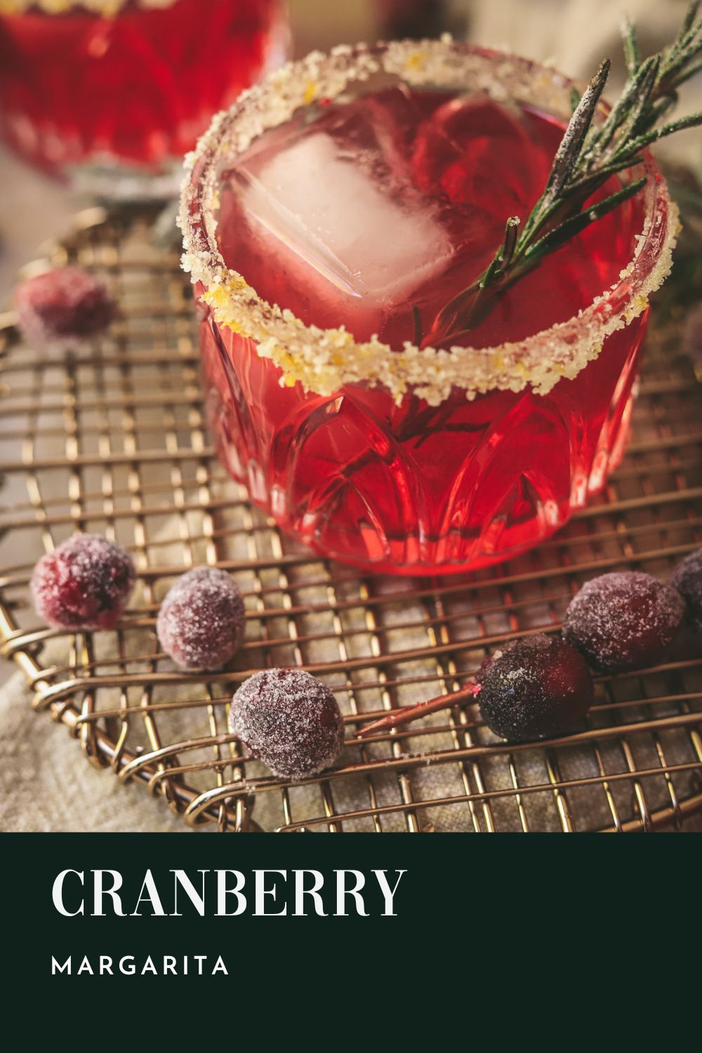 Cranberry Margarita - The Gourmet Bon Vivant
