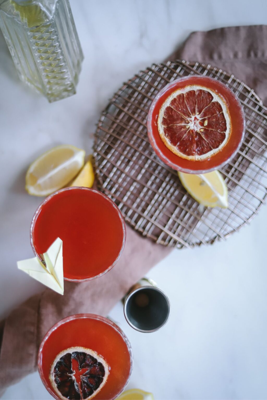 Paper Plane Cocktail - The Gourmet Bon Vivant