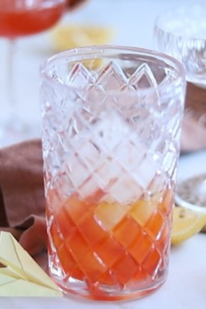 Paper Plane Cocktail - The Gourmet Bon Vivant