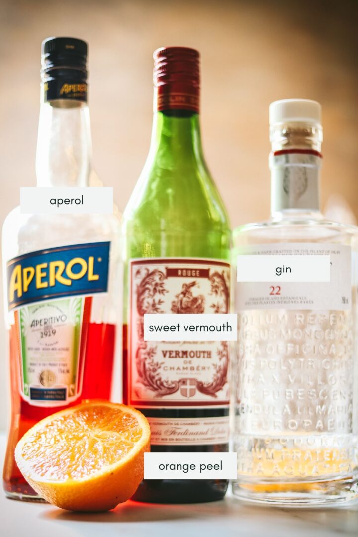 Aperol Negroni - The Gourmet Bon Vivant