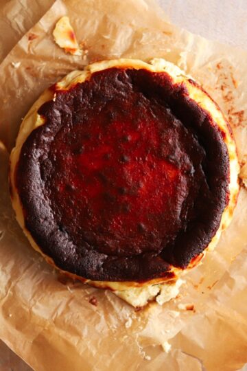 Perfect Burnt Basque Cheesecake (La Viña Style)